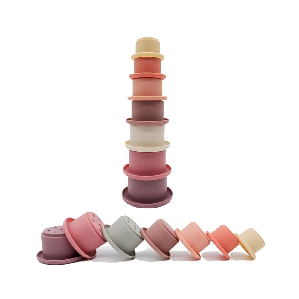 Silicone Stacking Cups – Silly Peaches
